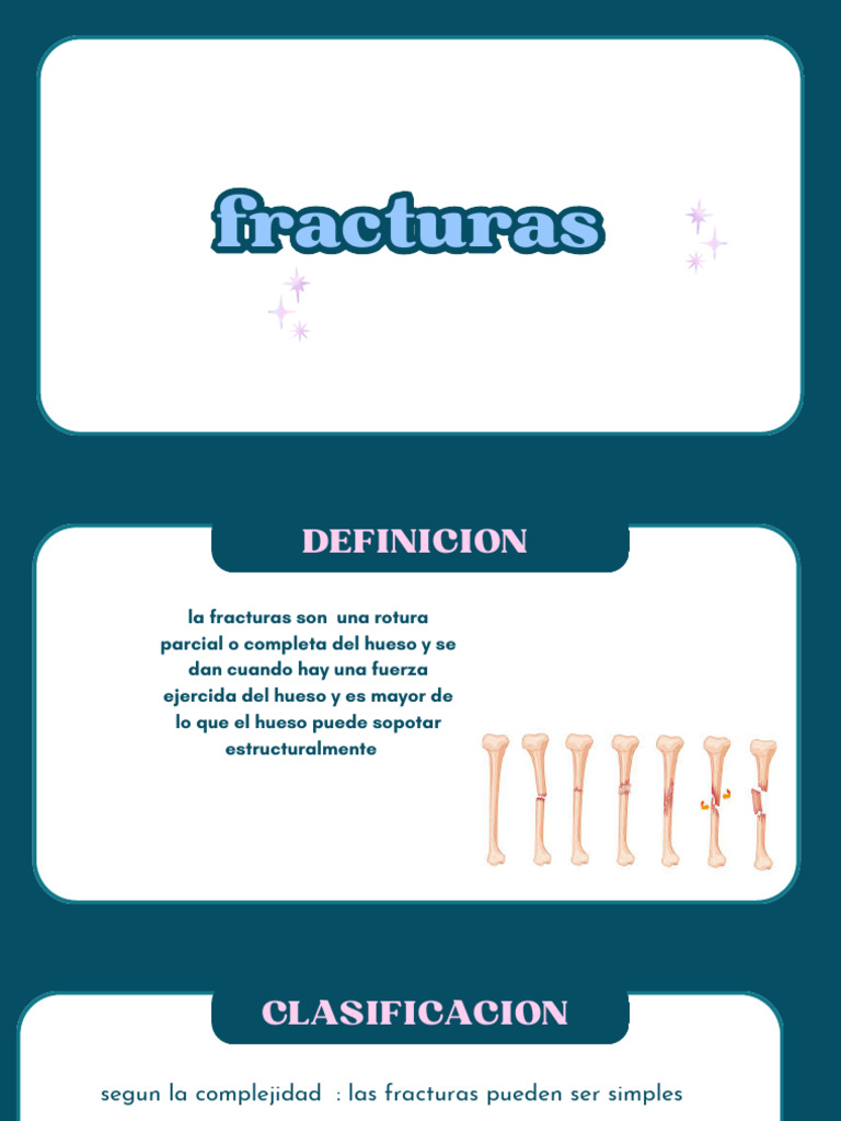 Fracturas | PDF