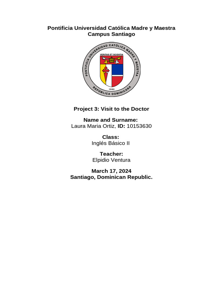 ENGLISH CLASS - Project 3 | PDF