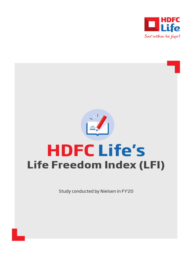 HDFC Life Life Freedom Index Stud FY20 | PDF