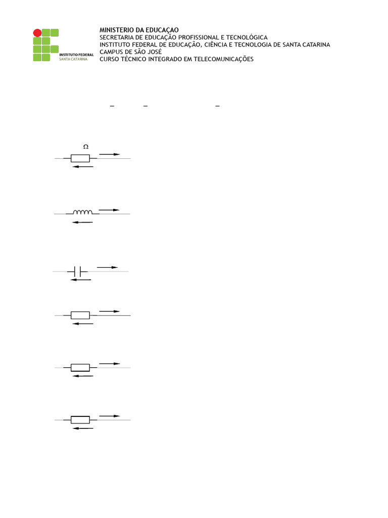Exercícios - 4 - Fasores - Impedância - Reatância | PDF