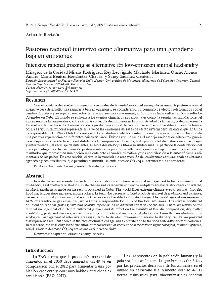 Sistemas de Pastoreo | PDF