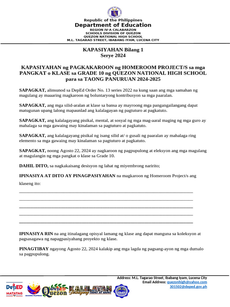 HPTA Project Resolution | PDF