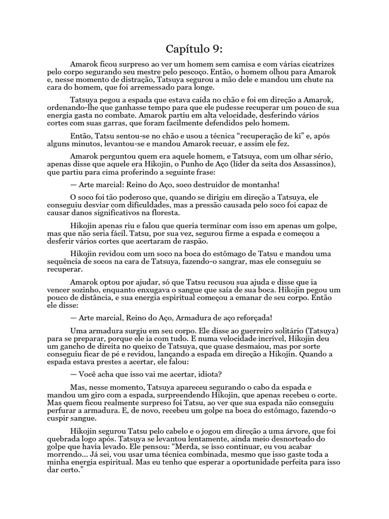 O Guerreiro Solitario - Cap.9 | PDF