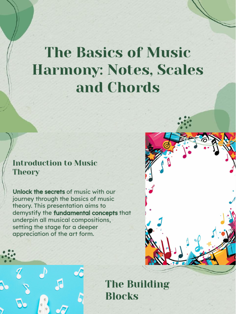 THE BASICS OF MUSIC THEORY | PDF