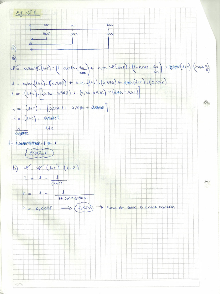 Descuerto simple calculo | PDF