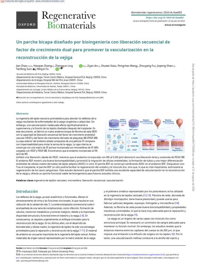 Paper Bilayer Biomaterials - En.es-1 | PDF
