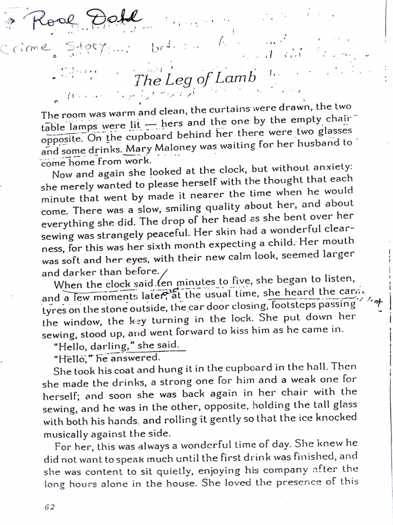 The Leg of Lamb | PDF