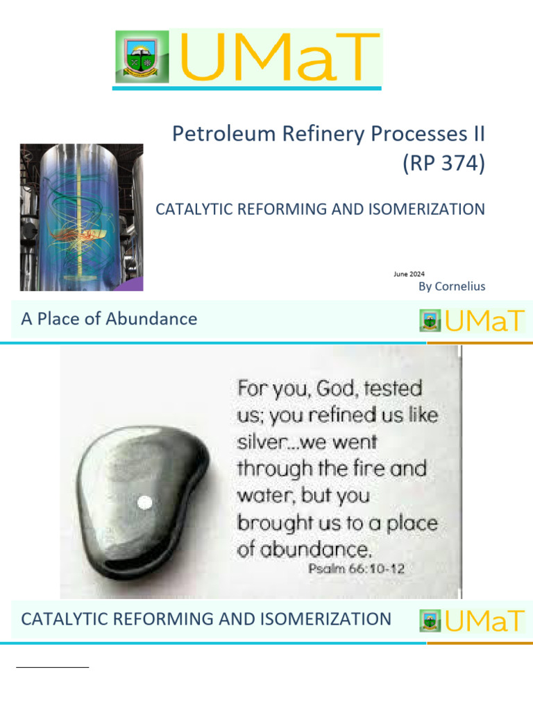 Catalytic Reforming and Isomerization | PDF