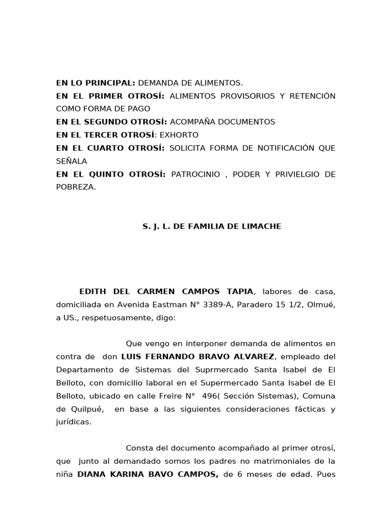 Alimentos Bravo Campos | PDF