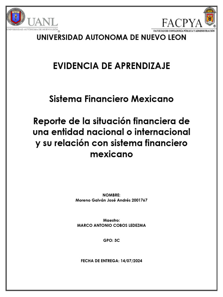 PIA - SFM - José Andrés Moreno Galván | PDF