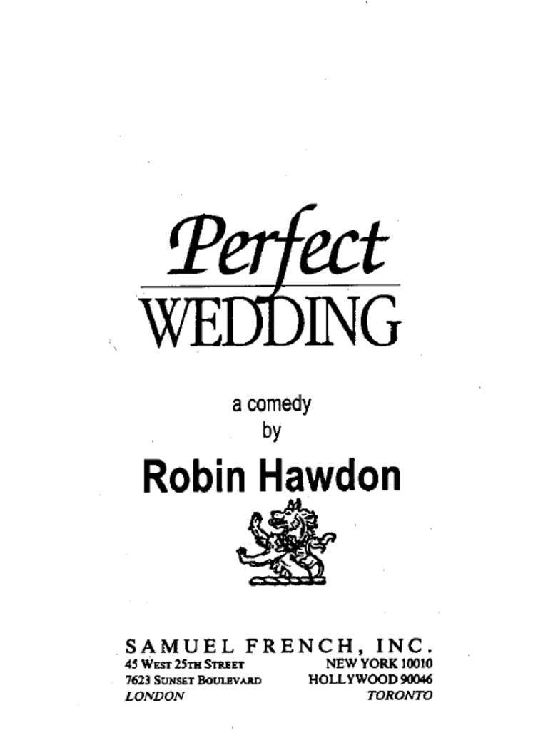 Perfect Wedding | PDF