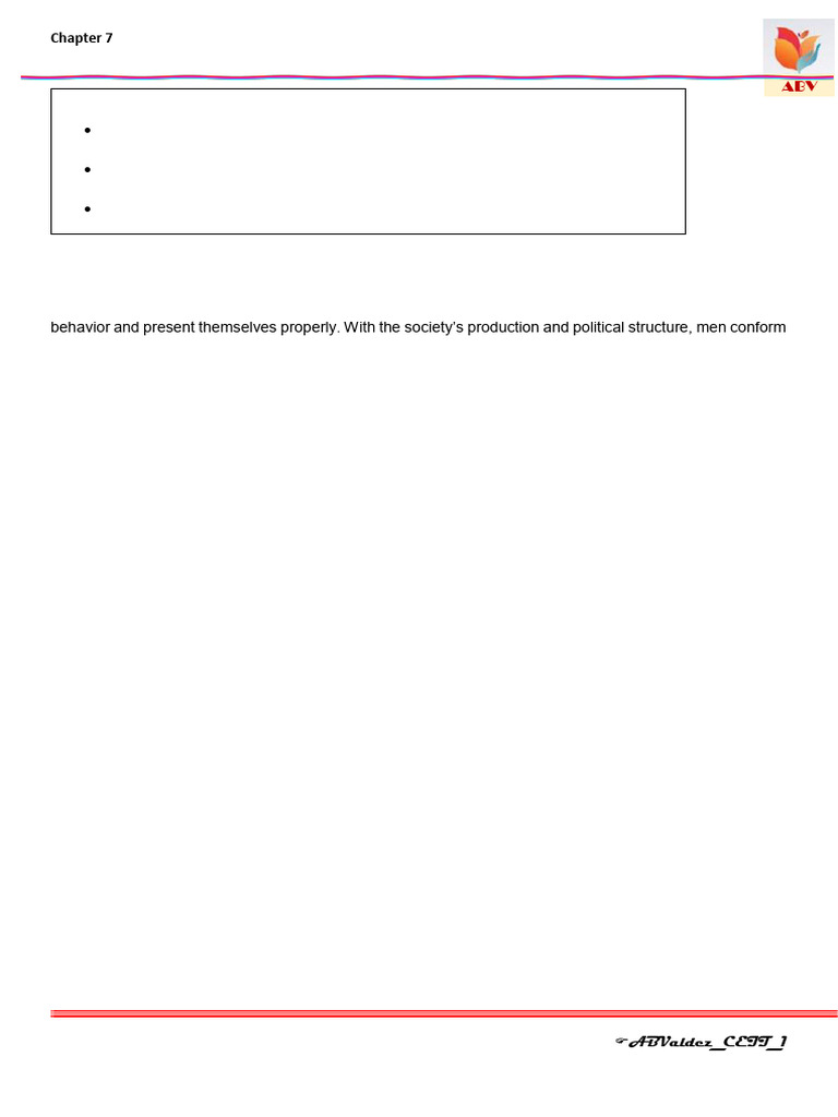 Chap7-L8 Gender Roles and Socialization | PDF