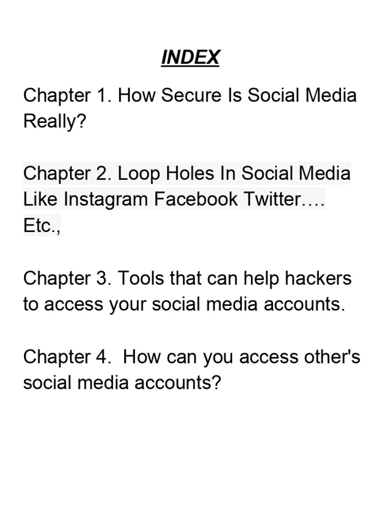 Social Media Hacks (1) | PDF