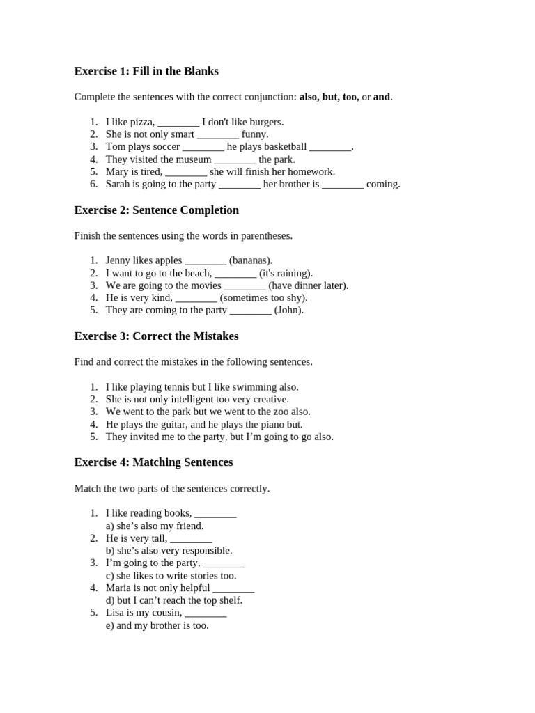 Exercise 1 | PDF