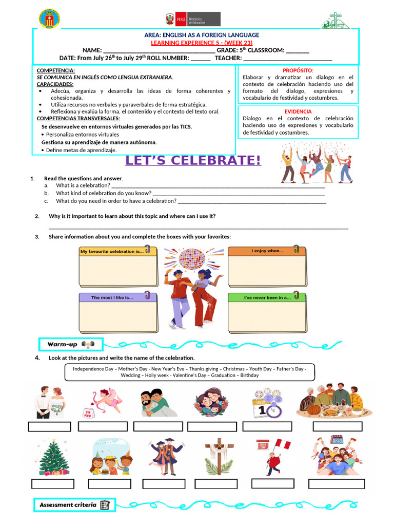 WORSHEET | PDF
