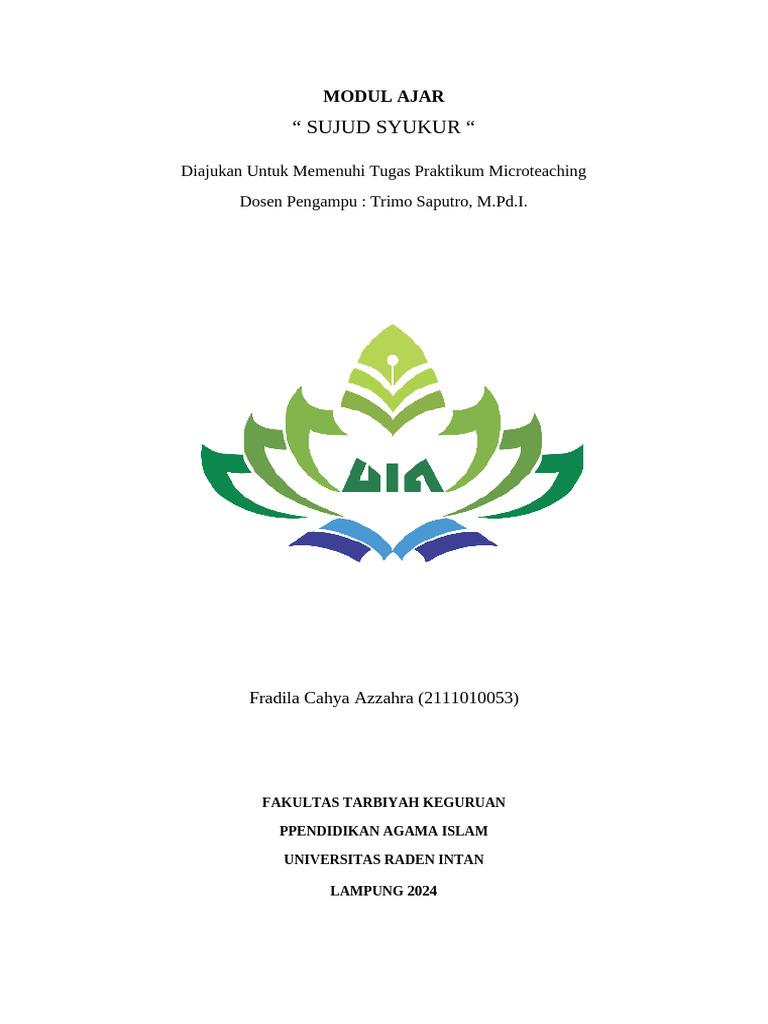 Modul Ajar | PDF