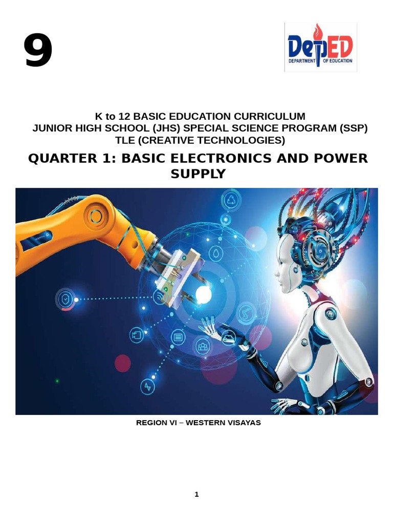 Basic Electronics and Power Supply | PDF | Inductor | Science & Mathematics