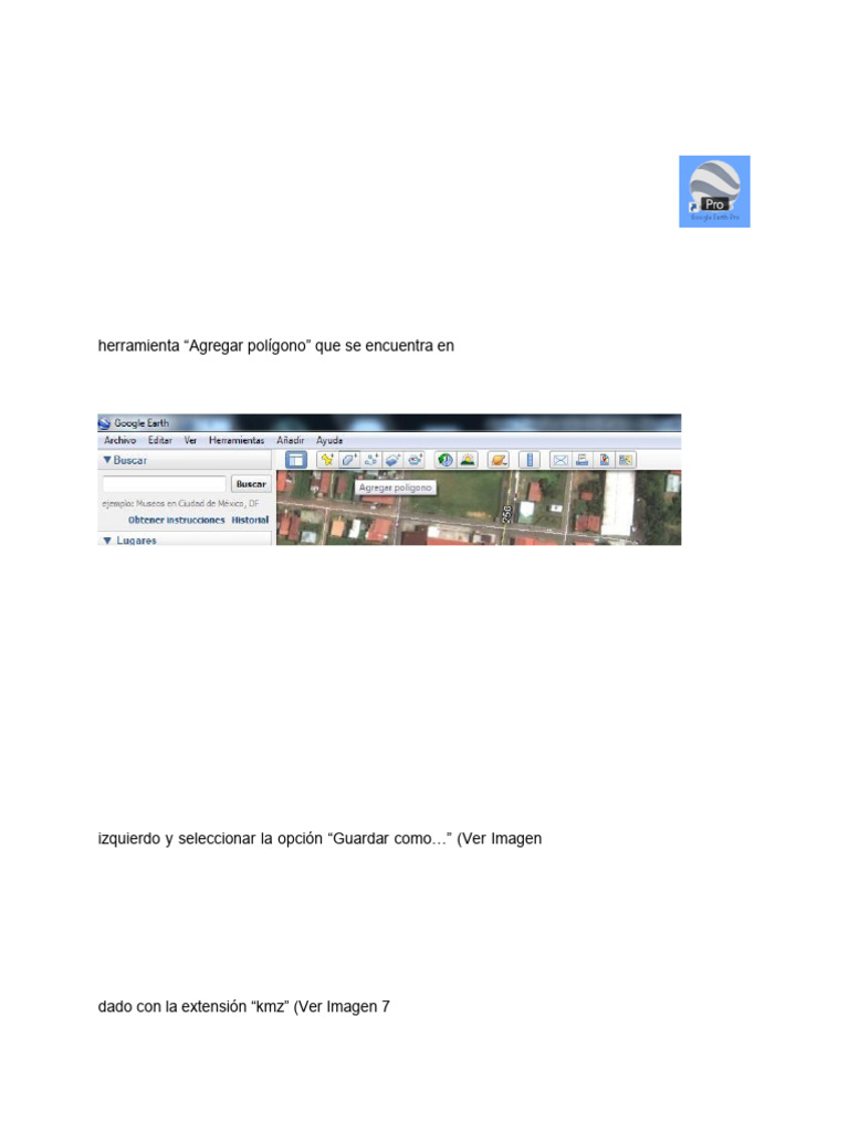 Manual para Crear Archivos KMZ | PDF | Software