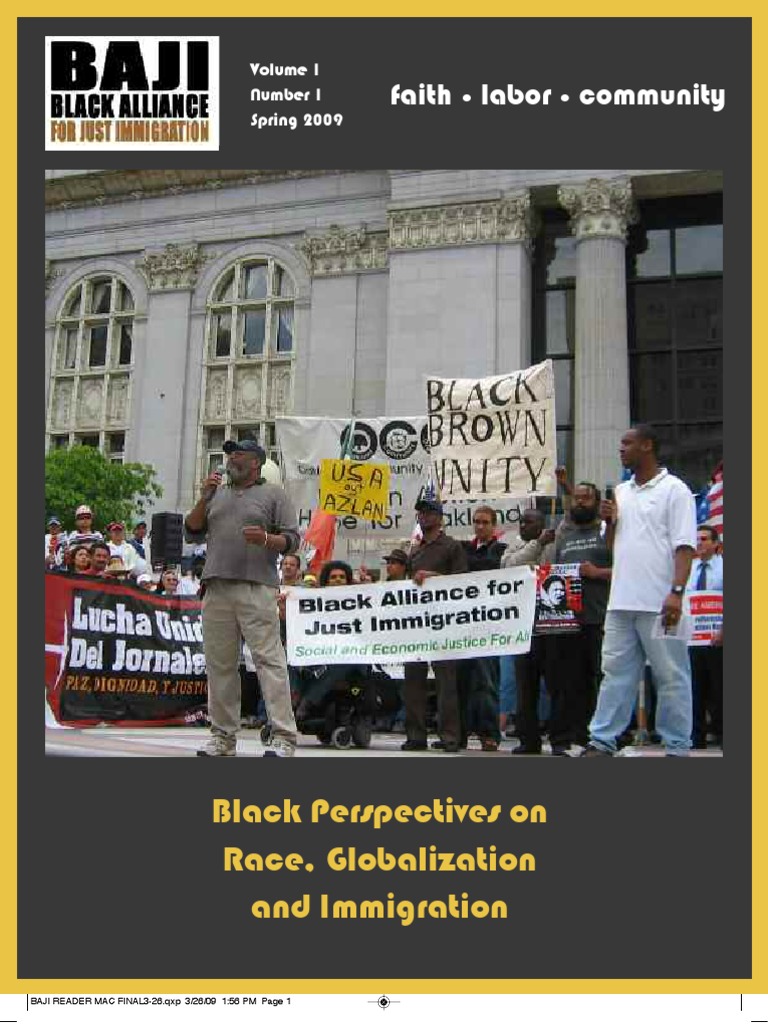 BAJI Reader Spring 2009 | PDF | Immigration | Illegal Immigration