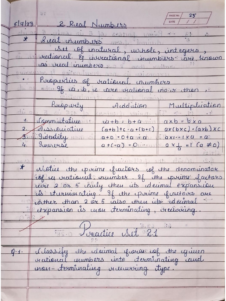 TH Real Number | PDF