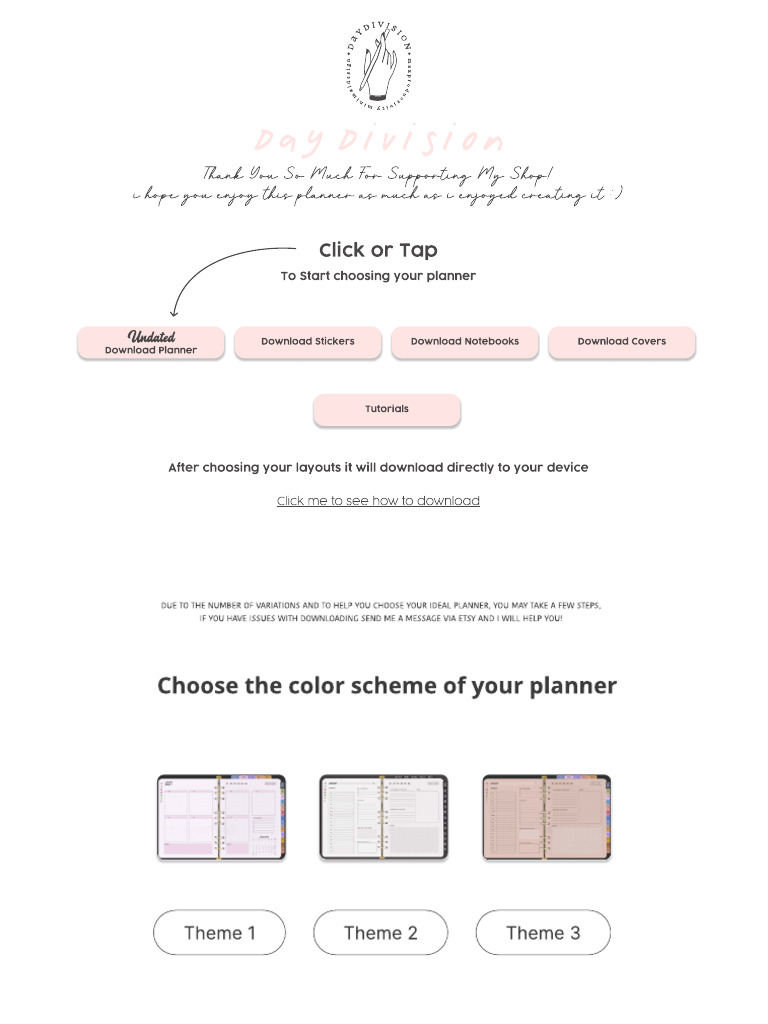 Undated Download Guide | PDF