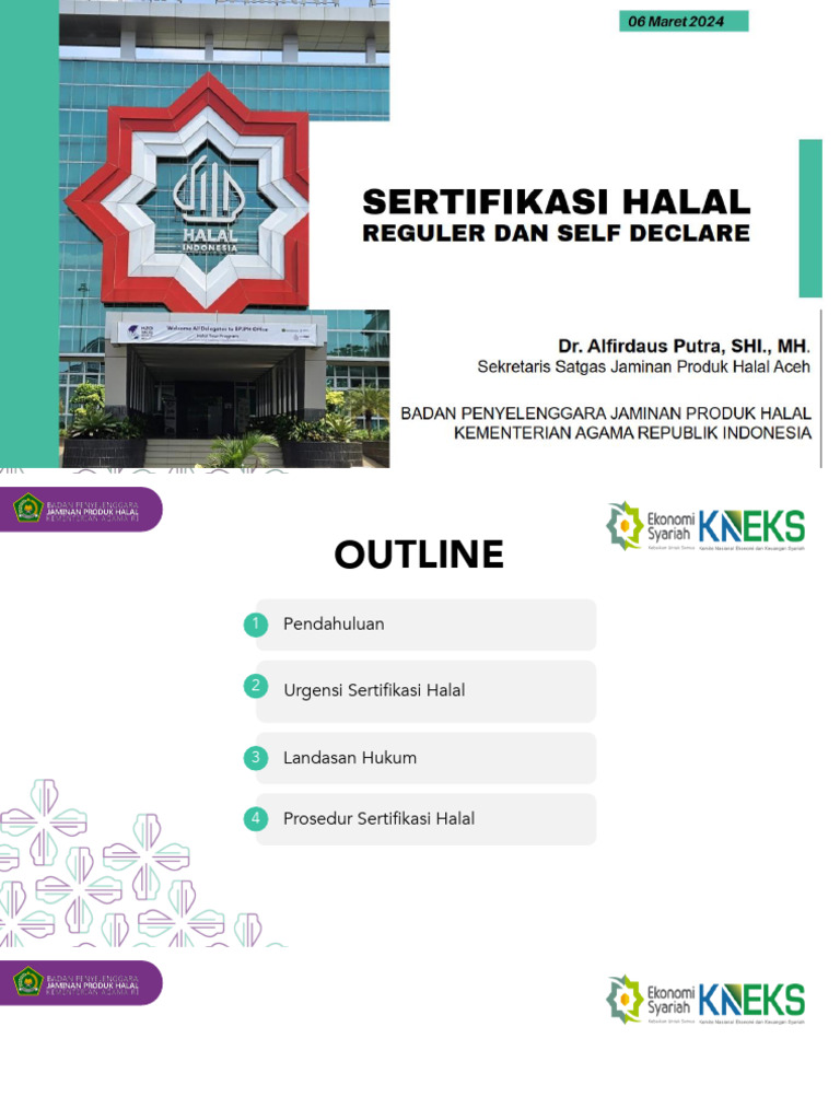 Materi Sertifikasi Halal | PDF