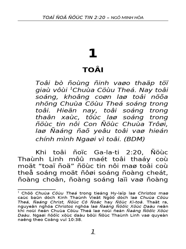 TOA DOC DUC TIN -ANHRE | PDF