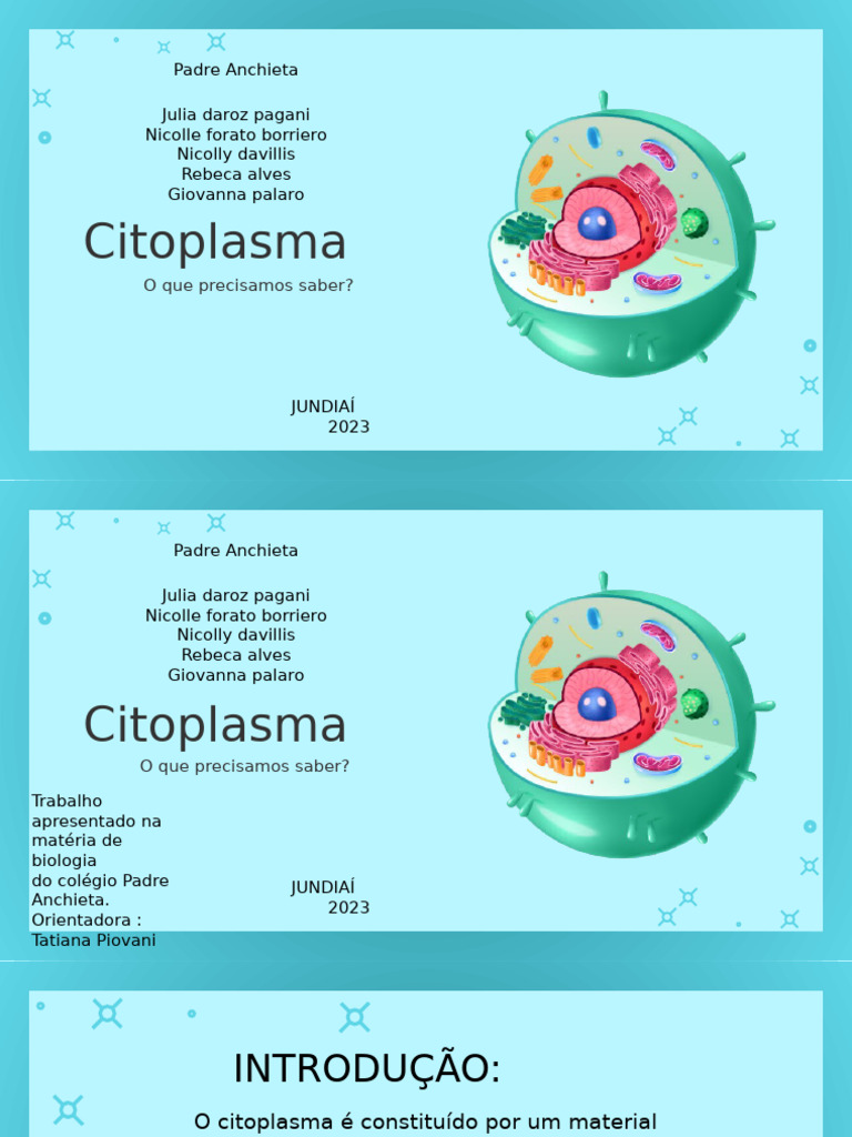 Citoplasma | PDF
