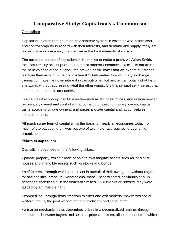 Comparative Study | PDF