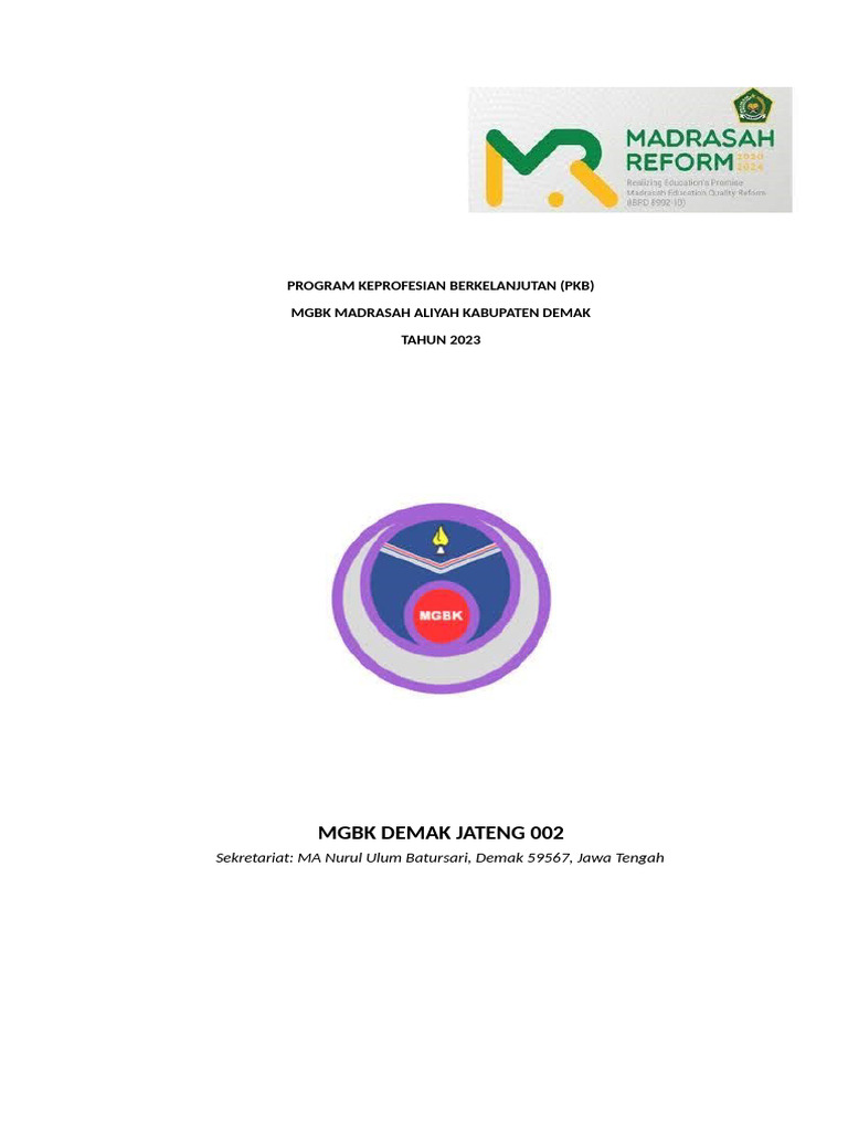 Program PKB BK | PDF