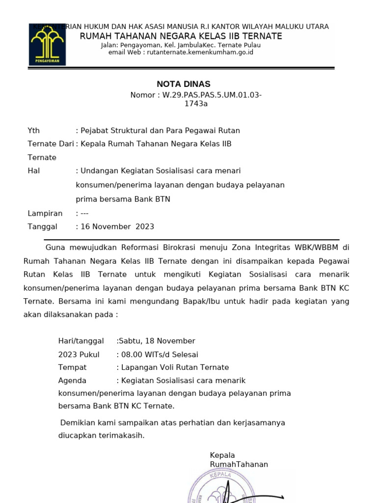 Nodin Contoh B12 | PDF