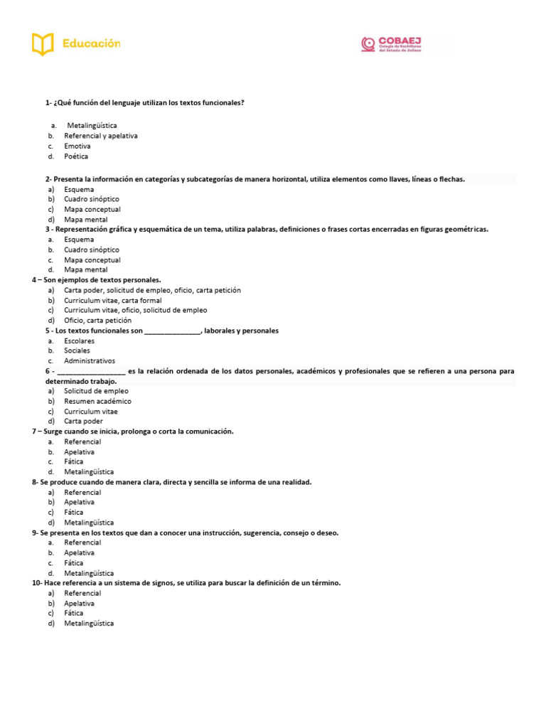 Examen 2do Lectura II | PDF