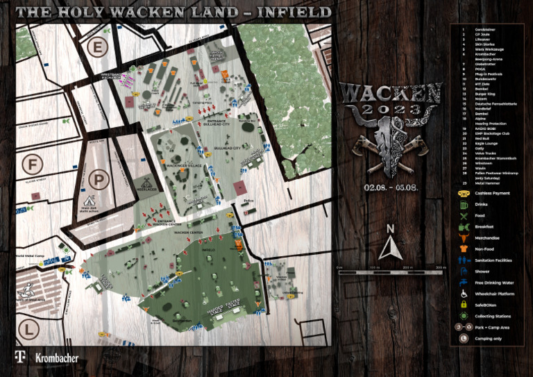 Woa23 Lageplan A4 Infield 230722 | PDF