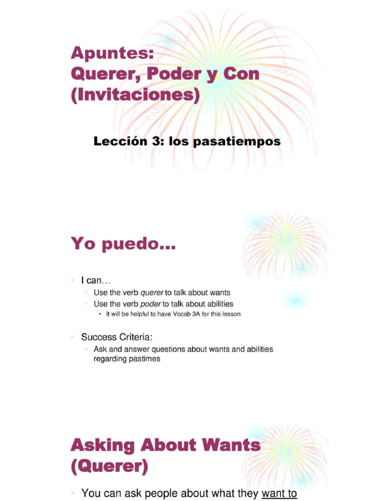 Querer Poder Invitaciones | PDF