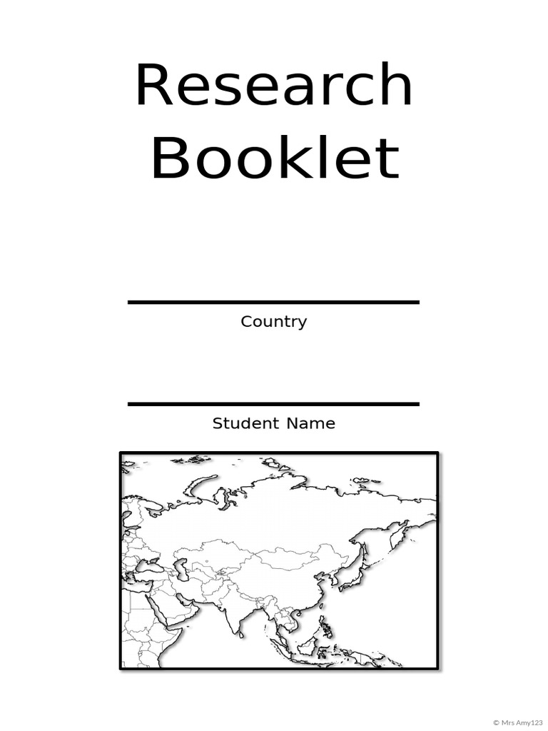 Country Research Booklet JM | PDF