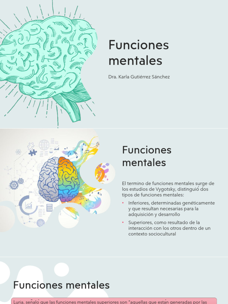 Funciones mentales | PDF