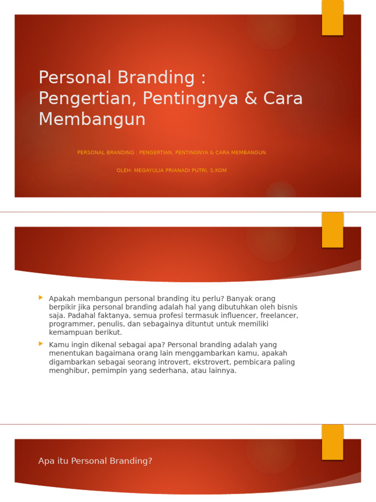 Personal Branding | PDF