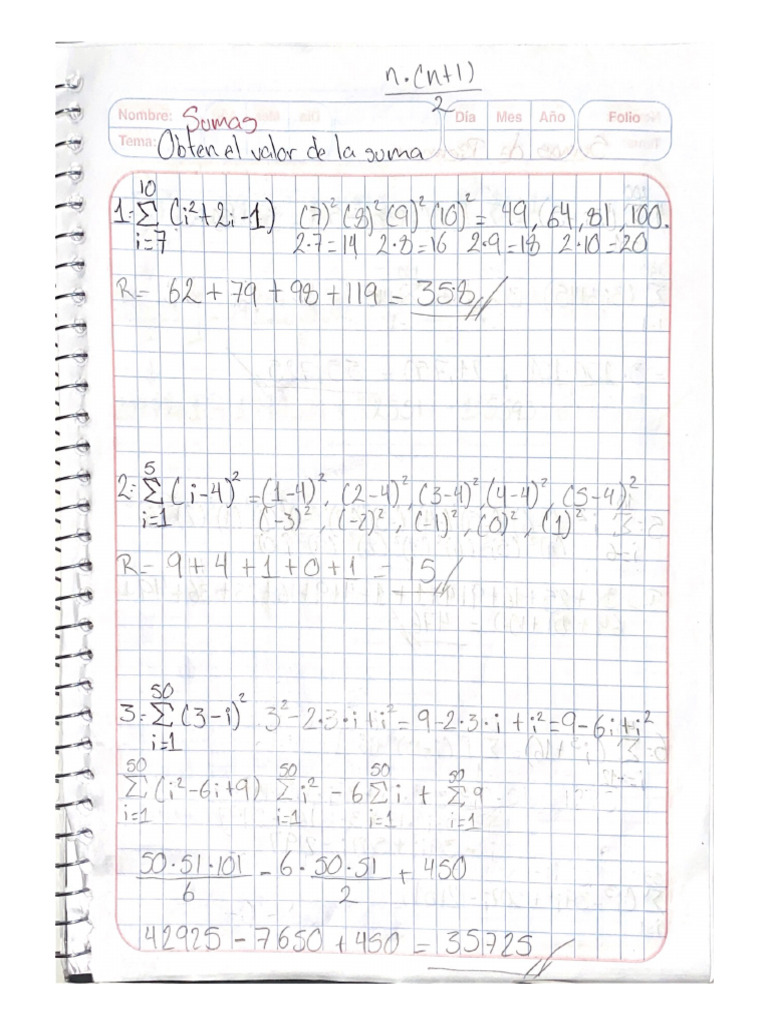 Sumas de Riemann | PDF