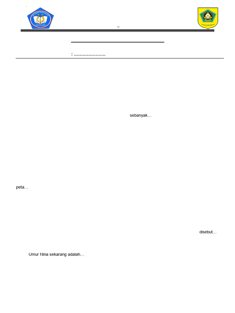 Soal Asat MTK Kelas 7 Semester 2 Kurmer-1 | PDF