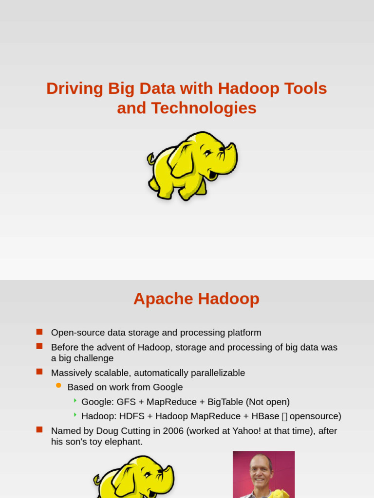 4 Driving Big Data With Hadoop Tools and Technologies | PDF