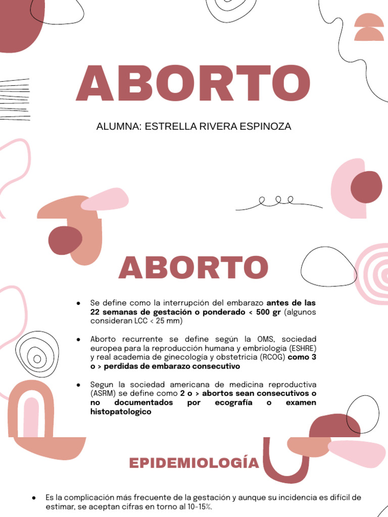 ABORTO - Estrella Rivera | PDF