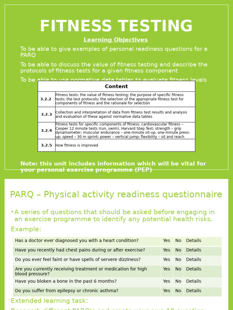 fitness_testing | PDF