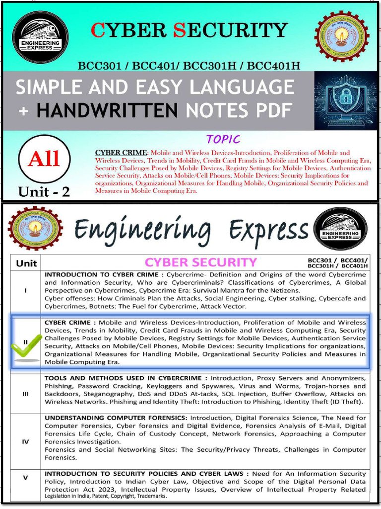 Cyber Security Unit-2 | PDF