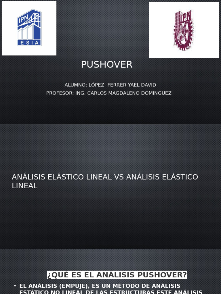 Pushover | PDF