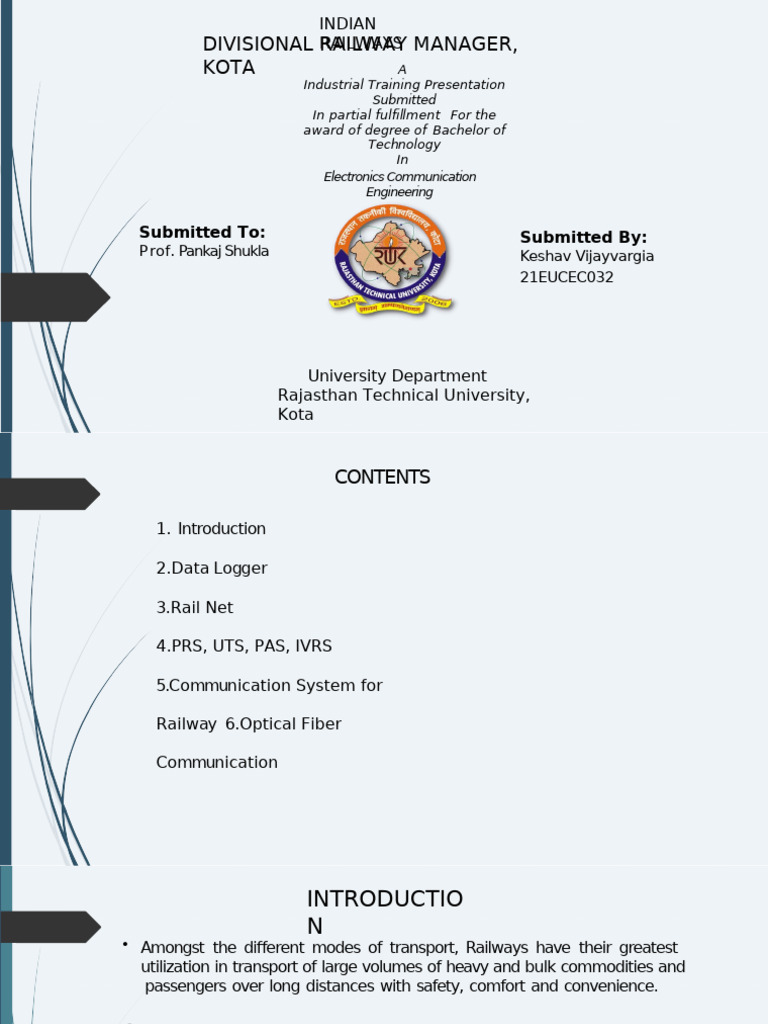 DRM - A Beginners Guide To Railway Technologies | PDF