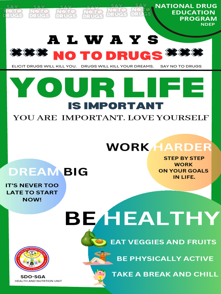 Anti-Drugs Leaflets Flyers | PDF