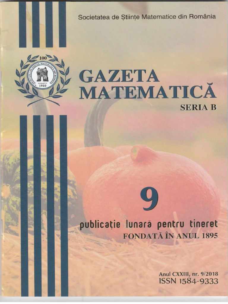 Gazeta Matematica 9 | PDF
