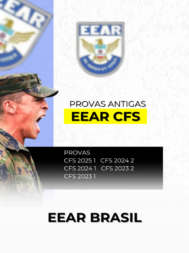 Provas Antigas Eear-1 | PDF