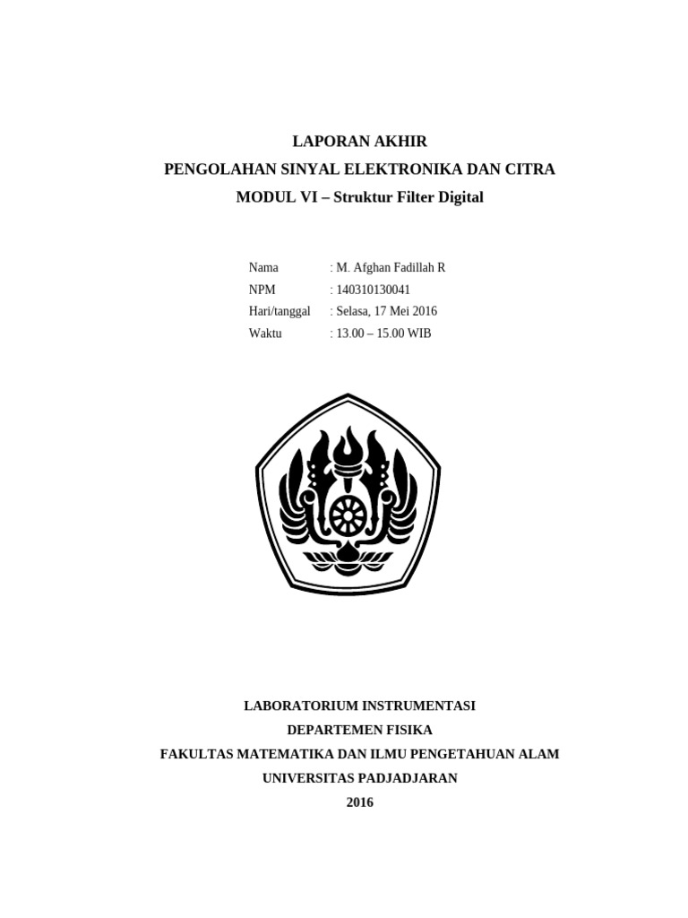 Laporan Akhir PSEC - Modul 6 | PDF Laporan Akhir PSEC - Modul 6 | PDF