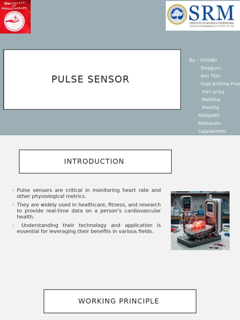 Pulse Sensor | PDF